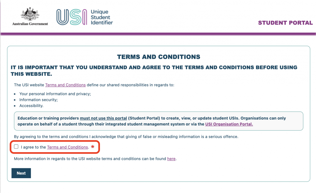如何申請澳洲的USI（獨特學生識別碼） - AMEC 英美澳國際有限公司